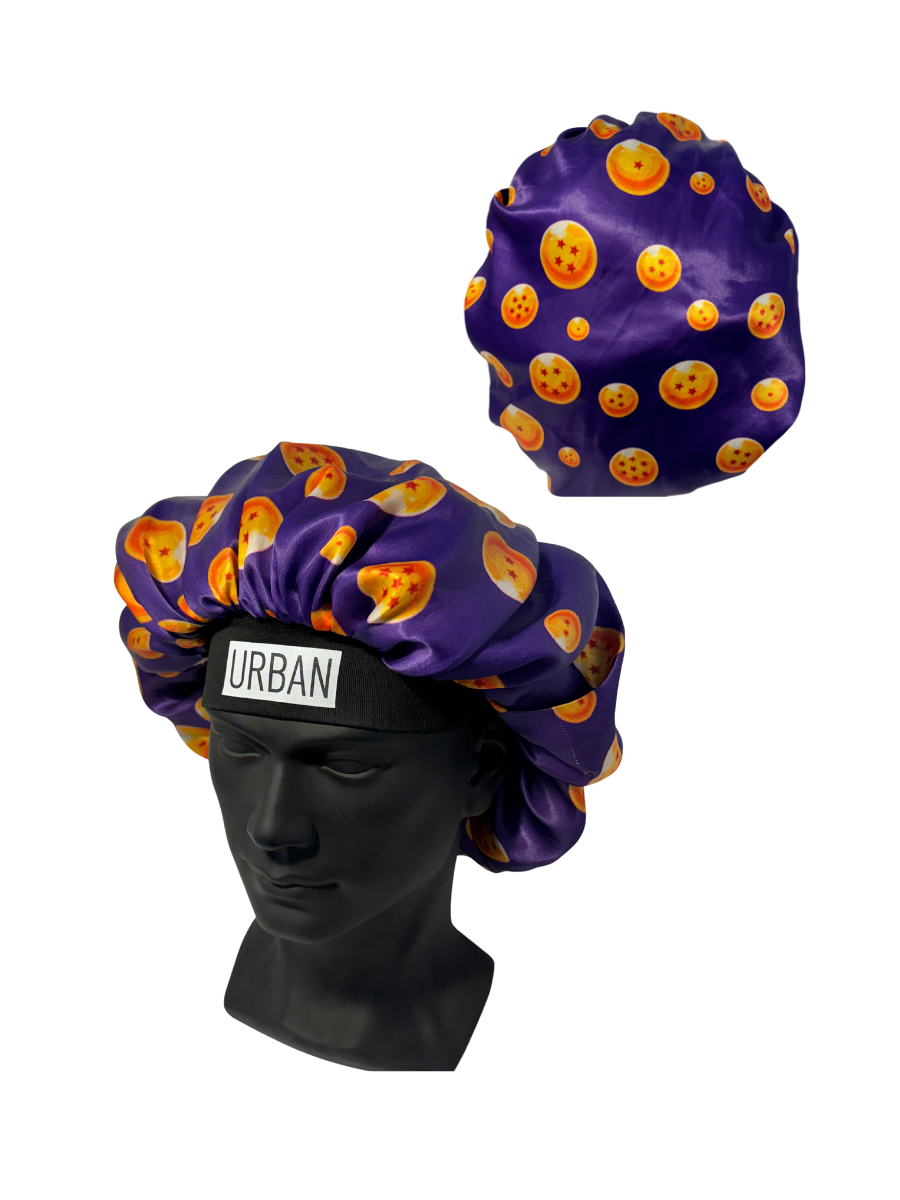 Premium Hair Bonnet for Men Satin Silk, Curly Hair & Dreadlocks Sleepi ...