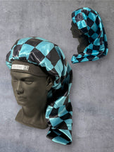 Premium Satin Hair Bonnet for Men Women Curly Hair, Dreadlock Loc Cap ...