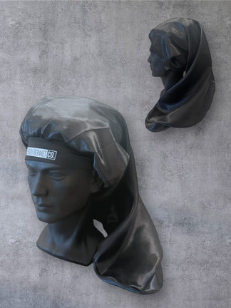 Premium Satin Hair Bonnet for Men Women Curly Hair, Dreadlock Loc Cap ...