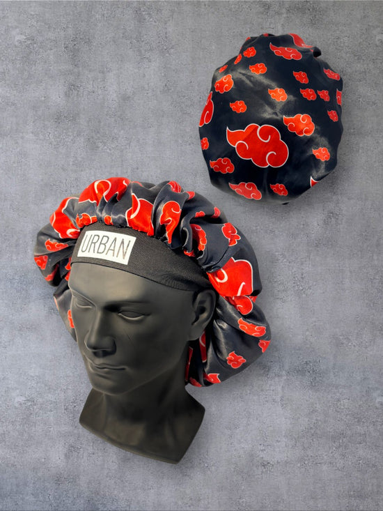 Premium Hair Bonnet for Men Satin Silk, Curly Hair & Dreadlocks Sleepi ...