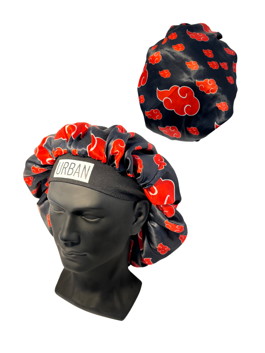 Premium Hair Bonnet for Men Satin Silk, Curly Hair & Dreadlocks Sleepi ...